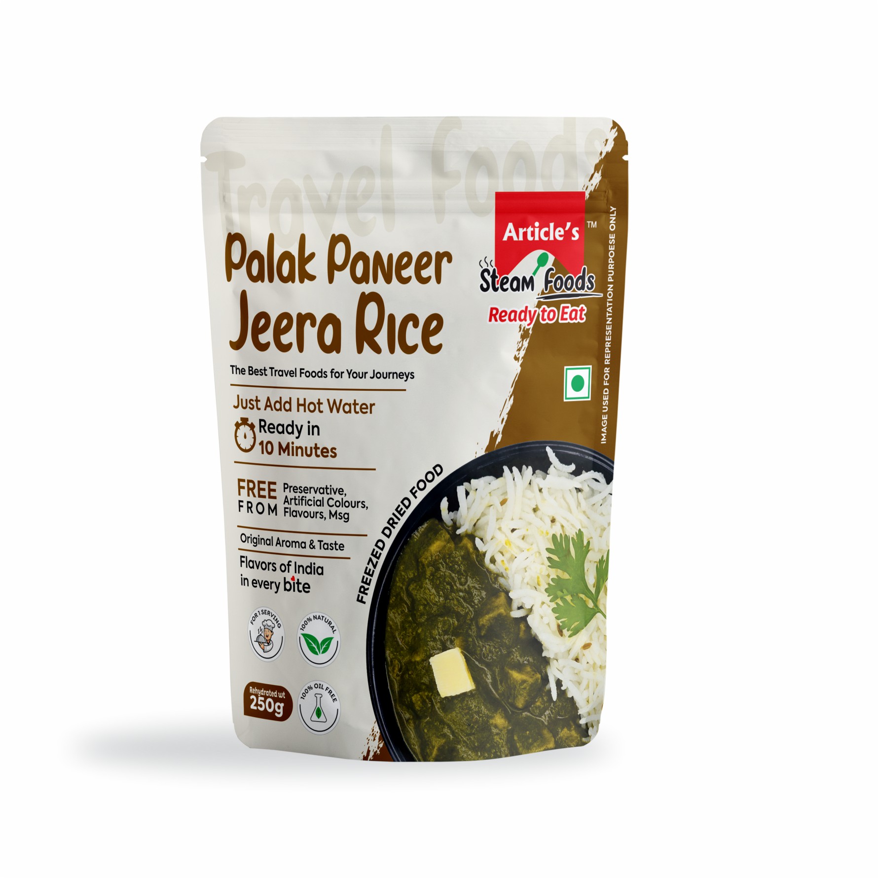 Ready to eat steam Poha - Food article